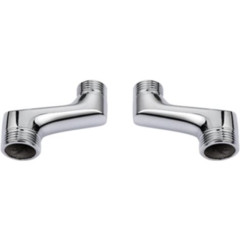 Ahlsen Offset fitting for bath-shower mixer tap, brass angle reducer ...