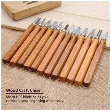 Hand held wood carving tools store