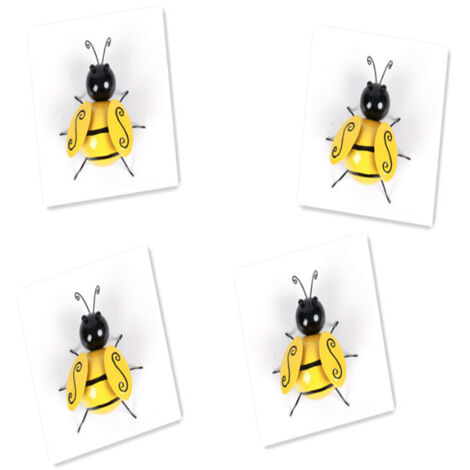 Ahlsen Metal Wasp Wall Decor, Rust Garden Bee Decoration, Metal ...