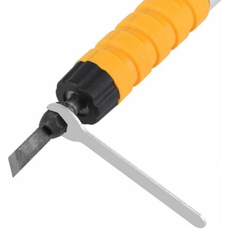 Ahlsen Wood Chisel Electric Chisel with Flexible Shaft Wood Engraving Tool for Electric Drills and DIY