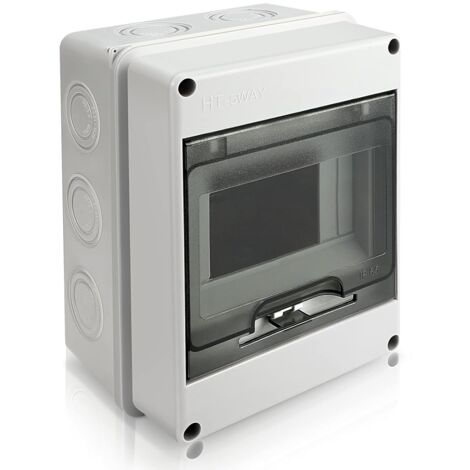 Ahlsen Waterproof Switch Box, IP65 5-MODULE Ableaux with Electrical ...