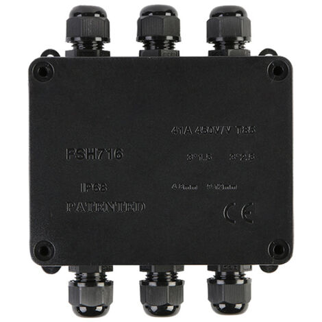IP68 Waterproof Junction Box, Outdoor Waterproof Junction Box, 4 Way ...