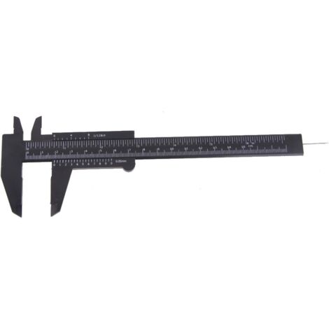 Ahlsen 150 mm Mini-Messschieber aus wiederverwendbarem Kunststoff zum ...