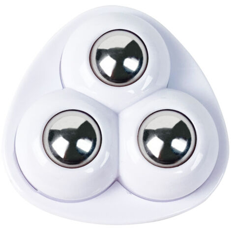 Ahlsen 20 Stück Mini-Lenkrollen, kleine Rollen für Möbel, 360-Grad ...