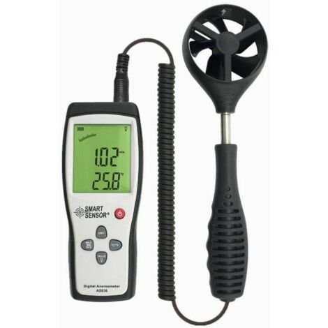 Ahlsen Separates Struktur-Anemometer Handanemometer mit digitaler ...