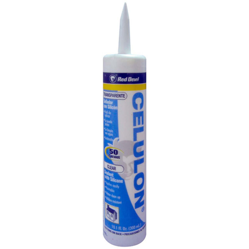 Red Devil - Sellador de Juntas Multiusos Acrílico Transparente 300ml ...