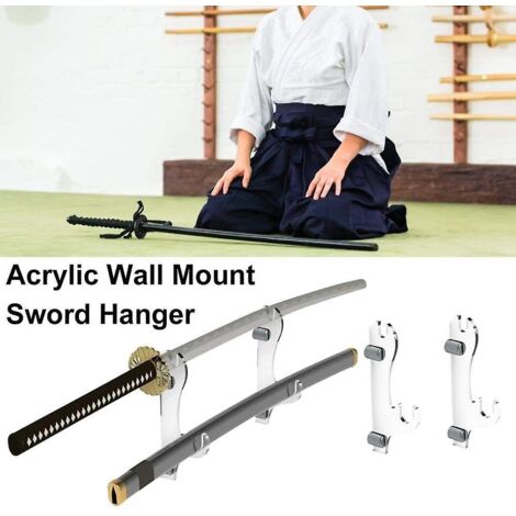 BEBUSINGOTO 1 paire de supports d'épée de sabre laser, support mural de ...