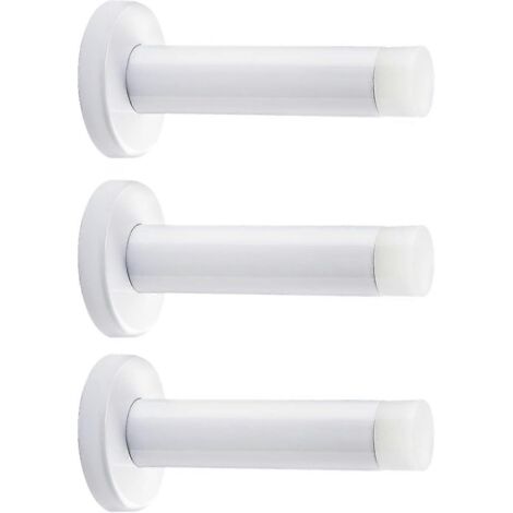 BEBUSINGOTO Butoir de porte de 3,5 pouces, 3 pièces, butoir de porte ...