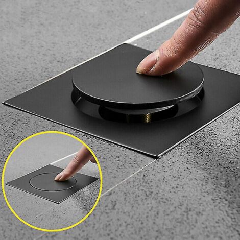 BEBUSINGOTO Drain de sol Pop Up en fer Anti-odeur, Drain de bain en ...