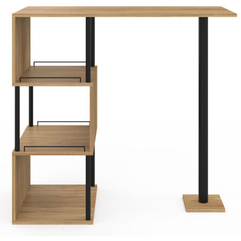Hoher Bistro-Bartisch DETROIT 2 Personen Industriedesign