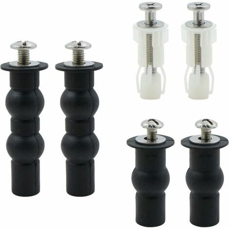 Paar Dehnschrauben-Set zur Befestigung von Toilettendeckeln, Universal ...