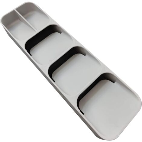 Schubladen-Organizer-Tablett für die Küche, Besteck-Organizer, Besteckhalter, Utensilien, Löffel ...