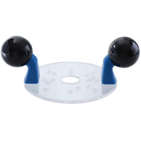 Drillpro Compact Router Sub Base con maniglie Router Attachment per ...