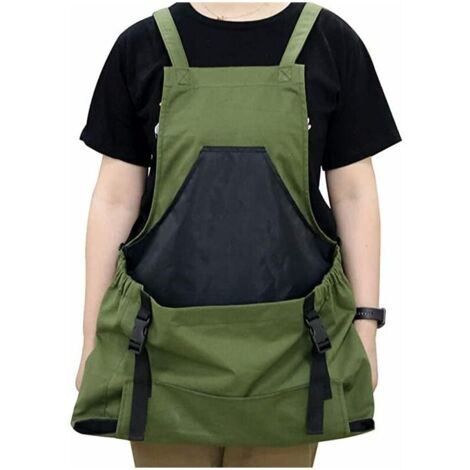 Delantal para recoger frutas, bolsas ajustables para recolección y ...