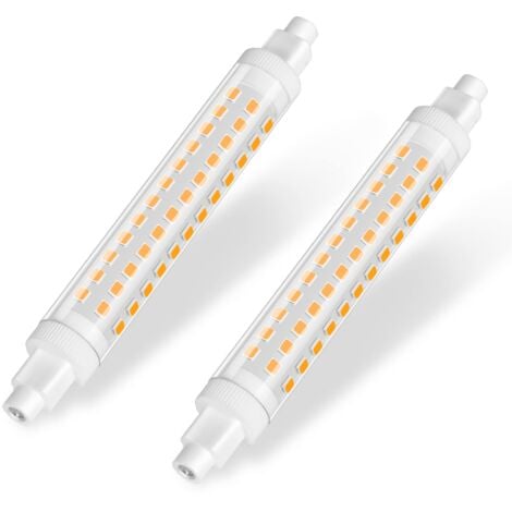 Bombilla LED R7S de 118 mm, 10 W, 1050 lm, equivalente a bombillas halógenas J118 de 100 W ...