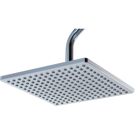 Ducha cuadrada de 9 pulgadas, bañera cuadrada ultrafina, ducha de ABS ...