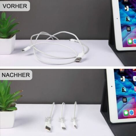 60PCS Cable Clips, adhesive Cable attachment attachment Cable ...