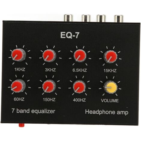 Equalizzatore audio a 7 bande, equalizzatore per auto a 7 bande ...