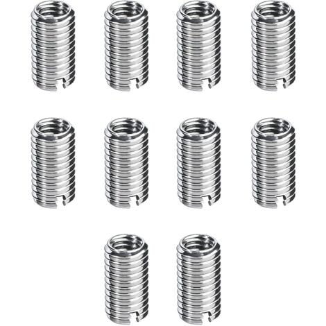 10 pezzi inserto filettato M8/M10, inserto filettato autofilettante ...