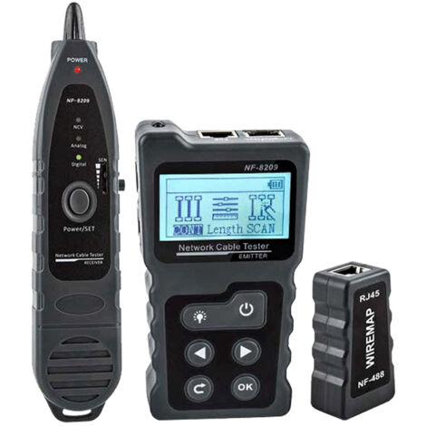 Kabeltester mit Multifunktions-Draht-Tracker für Netzwerkkabel NF-8209 ...