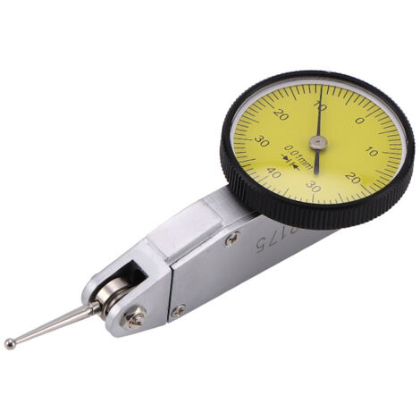 Messuhr, Präzisions-Messuhr 0–0,8 mm, 0,01 mm Genauigkeit, Messuhr ...