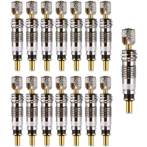 15 Stück Sclaverandventil Fahrradventil Adapter Französisches Ventil ...