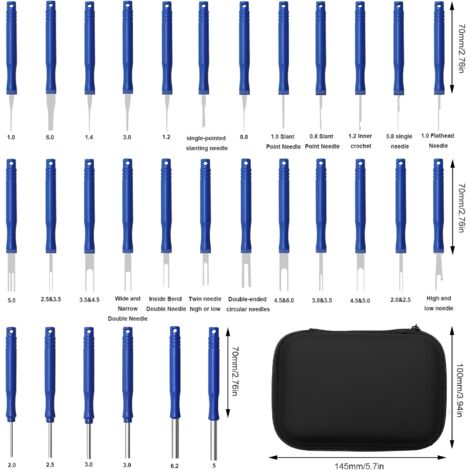 Extractor de terminales, 30 piezas de herramientas de desconexión de ...