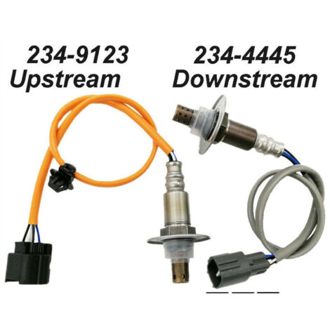 Sensor de oxígeno O2 de 2 piezas aguas arriba y aguas abajo para Subaru ...