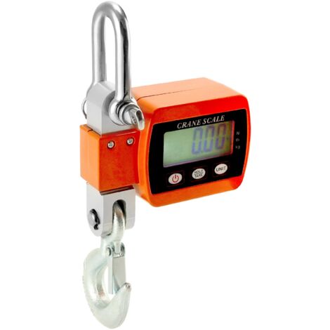 Báscula colgante digital, 500 kg, báscula de grúa digital con gancho de ...