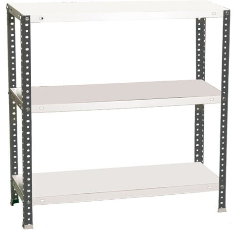 SimonRack Étagère Rangement, 1000x1000x400 mm, 3 Niveaux, 100 kg Capacité de Charge et Point de ...