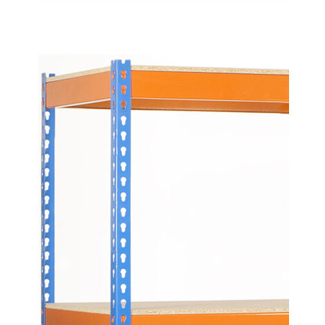 SimonRack Étagère Industrielle, 2000x2100x600 mm, 5 Niveaux en bois, 500 kg Capacité de Charge ...