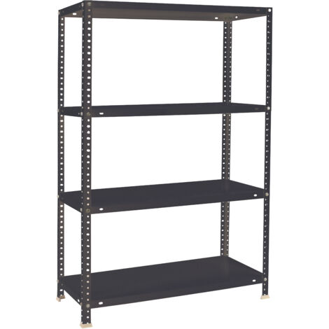 SimonRack Étagère Rangement, 1500x1000x500 mm, 4 Niveaux, 100 kg Capacité de Charge et Point de ...