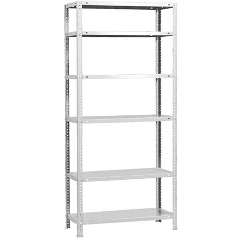 SimonRack Étagère Rangement, 2000x900x500 mm, 6 Niveaux, 100 kg Capacité de Charge et Point de ...
