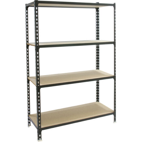 SimonRack Étagère Rangement, 1500x1000x400 mm, 4 Niveaux en Boix, 150 kg Capacité de Charge et ...