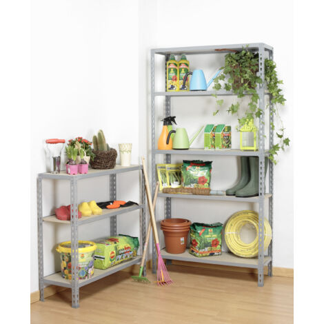 SimonRack Étagère Rangement, 1500x1000x400 mm, 4 Niveaux en Boix, 150 kg Capacité de Charge et ...