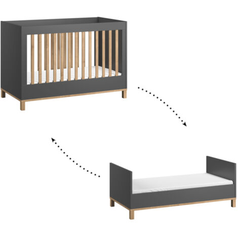 Lit bébé évolutif Vox Altitude Gris