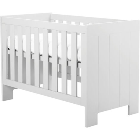 Lit bébé et Armoire Pinio Calmo Blanc