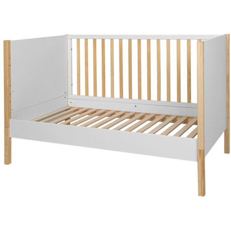 Lit évolutif 70x140 Bellamy Juliette Blanc et bois