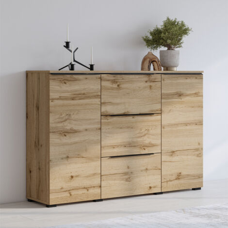 Buffet 2 portes 3 tiroirs Jacob Bois