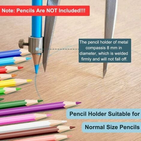 Compas de Mesure, Compas à Pointes Sèches Diviseur D'aile - Jauge de ...