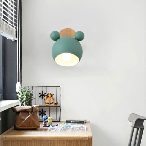 Wandleuchte Macaron, schlichte Wandleuchte, individuell, Mickey-Mouse ...