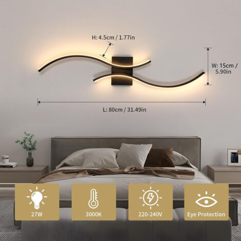 Applique LED interieur tactile avec température réglable design moderne ...
