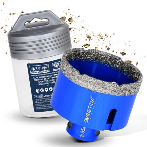 Foret à Carrelage 65mm Trépans Diamant M14 Forage Avec Filetage pour ...