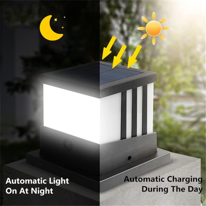 Solar post cap lights 4x4 store