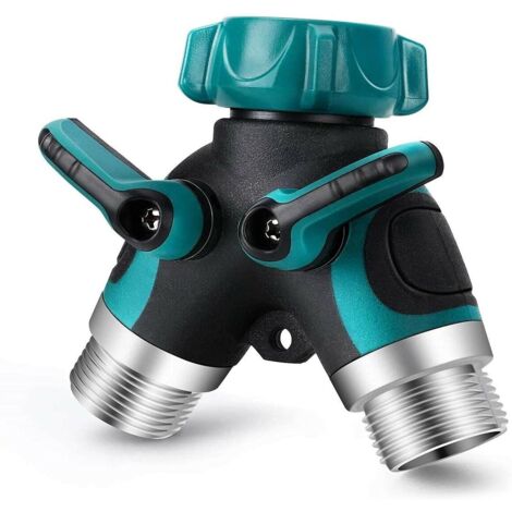 Hoses & Accessories›Parts & Fittings Garden Hose Splitter, Dual Pass Y ...
