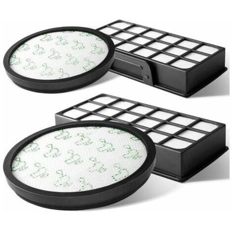 Vacuum Cleaner Filter Set of 2 Replacement Filter for Rowenta X-Trem ...