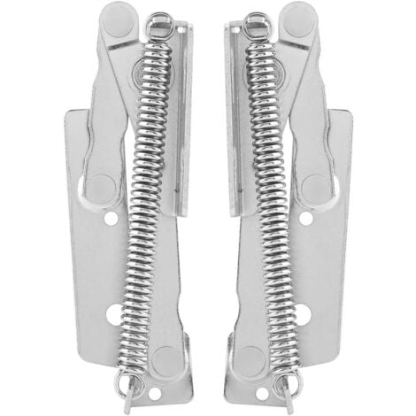 2Pcs 90 Degree Cabinet Door Spring Hinge, Carbon Steel Lift Up Spring ...