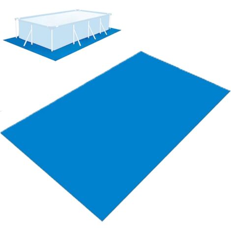 Swimming Pool Ground Sheet, Foldable Rectangular Waterproof Pool Ground ...