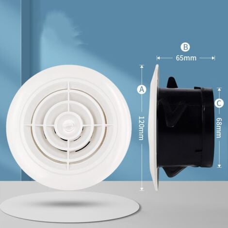 Adjustable Ventilation Grille Round Plastic Ventilation Grille Air Vent ...