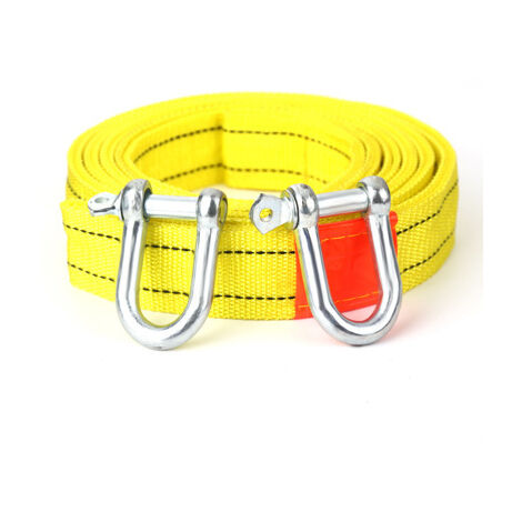 5M 5T Car Electric Winch Rope Off-road Vehicle Towing Rope with U ...